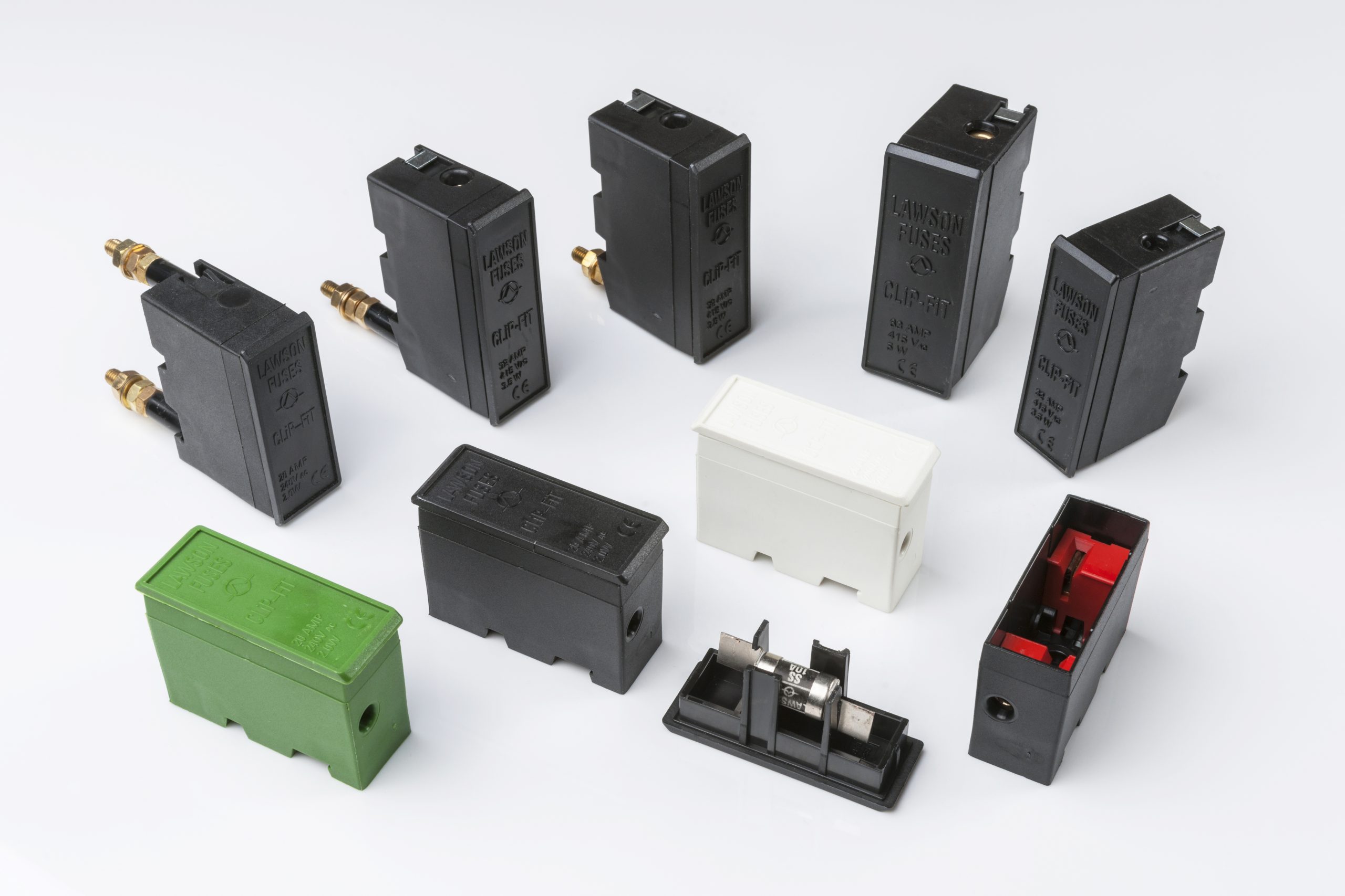 230-240-400-415 Volt Compact Dimension Fuse-holders 230-240-400-415 Volt Compact Dimension Fuse-holders